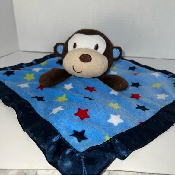 Garanimals | Toys | Garanimals Monkey Stars Blue Lovey Security Blanket ...